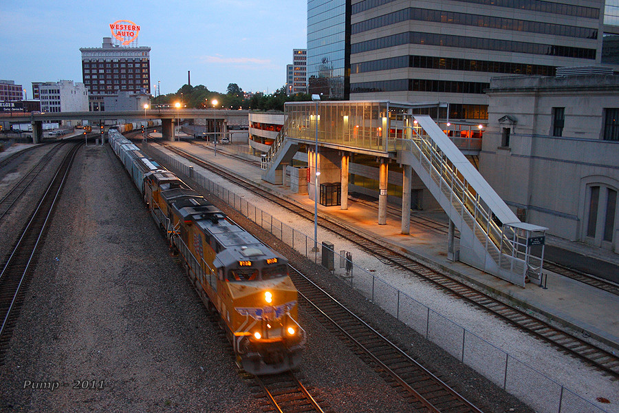 Westbound UP Loaded Rock Train